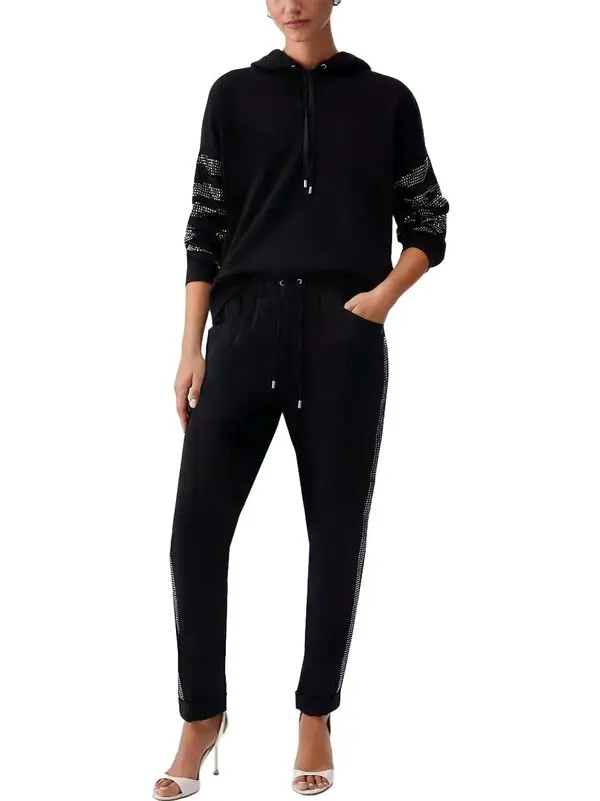 Liu Jo Long-sleeve Hoodie - Black