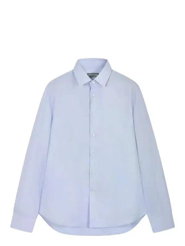 Canali Oxford Cotton Shirt - Blue