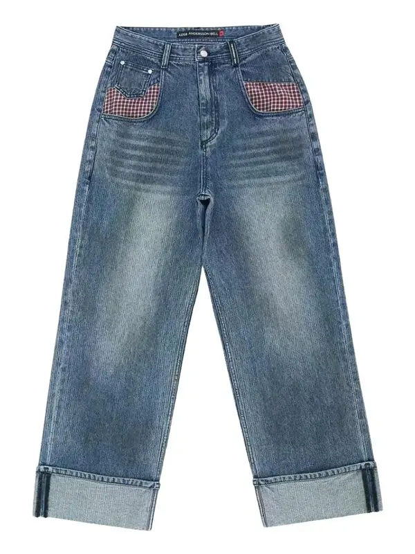 Andersson Bell Rolled-up Jeans - Blue