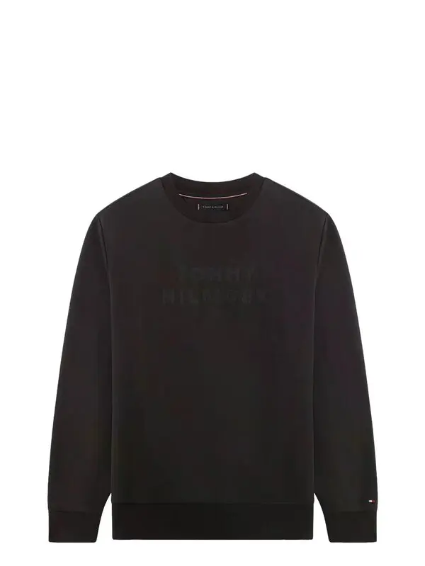 Tommy Hilfiger Logo Sweatshirt - Black