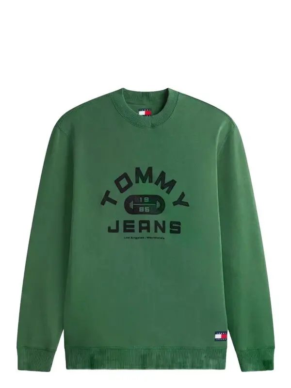 Tommy Hilfiger Graphic Crewneck Jumper - Green