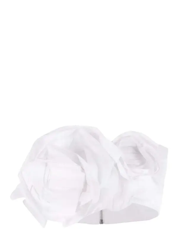 Simone Rocha Bow-embellishment Top - White