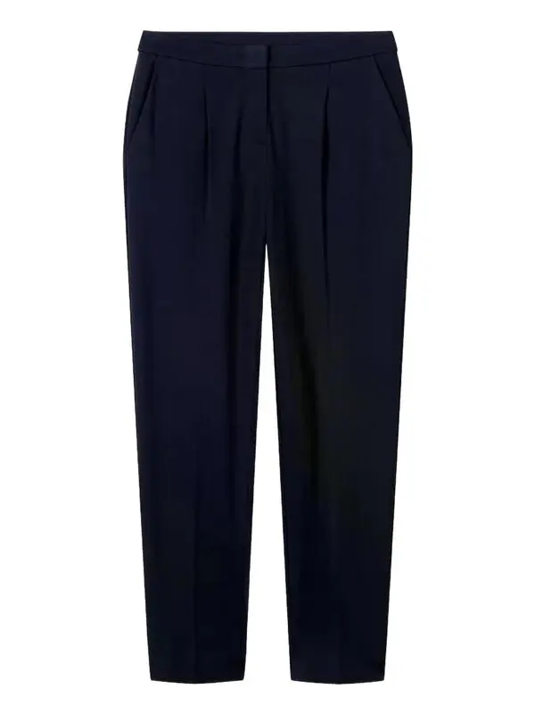 LUISA CERANO Pleated Trousers - Blue
