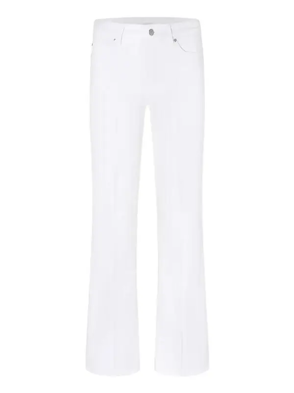 CAMBIO Flared Jeans - White