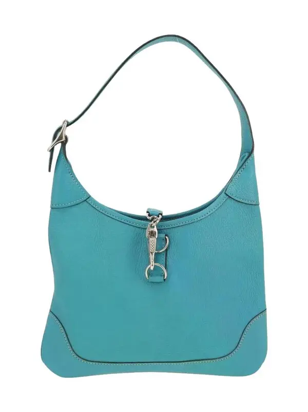 Hermès 2005 Mini Trim Shoulder Bag - Blue