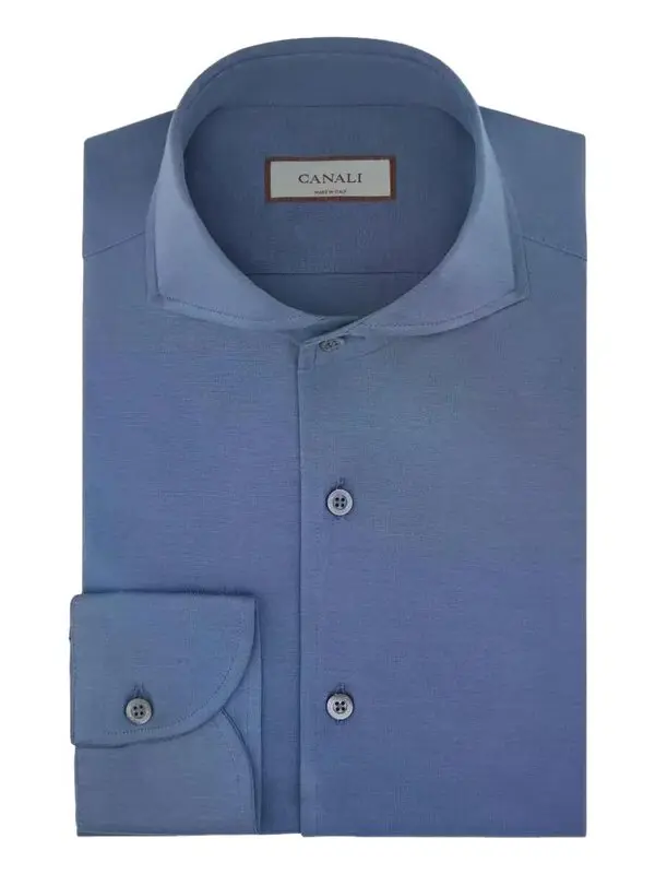 Canali Cotton Shirt - Blue