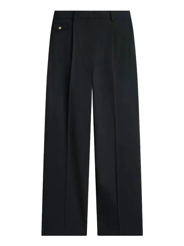 Tommy Hilfiger Button-embellished Trousers - Blue