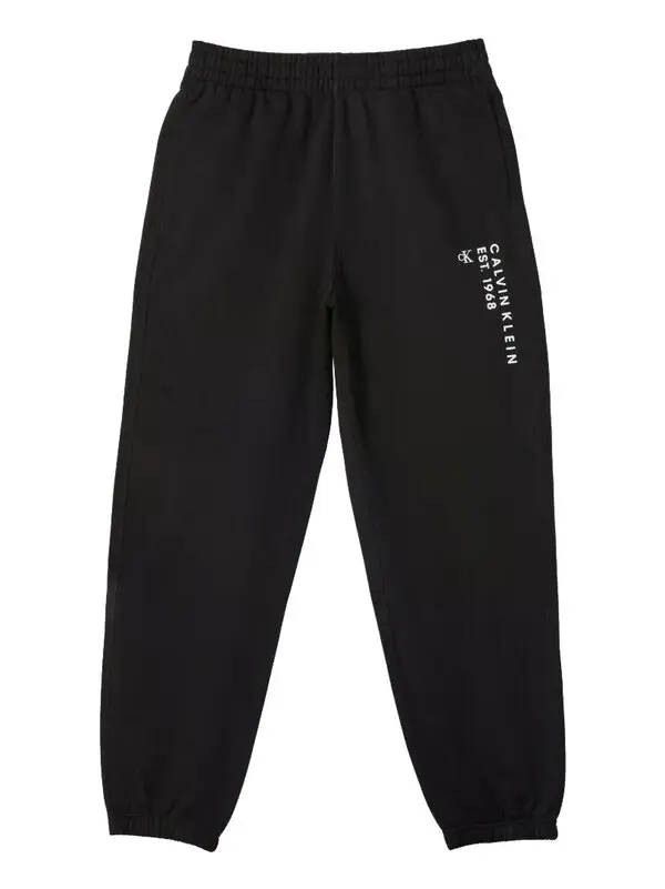 Calvin Klein Logo-print Track Pants - Black