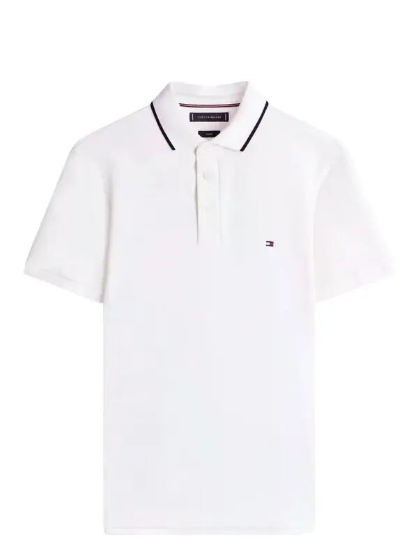 Tommy Hilfiger Short-sleeve Polo Shirt - White