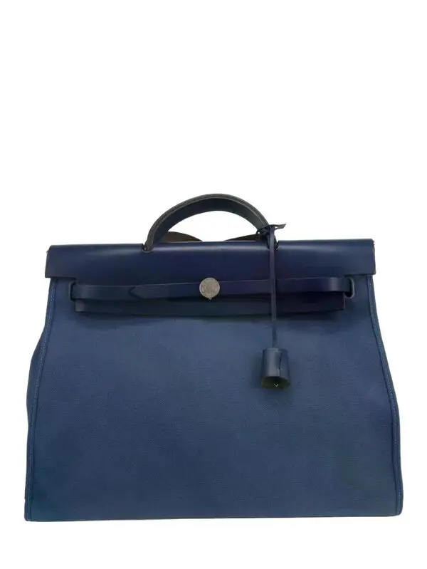 Hermès 2018 Herbag Handbag - Blue