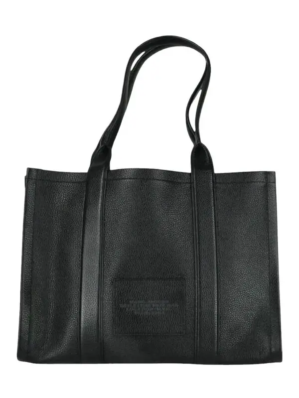 Marc Jacobs Grained Leather Tote Bag - Black
