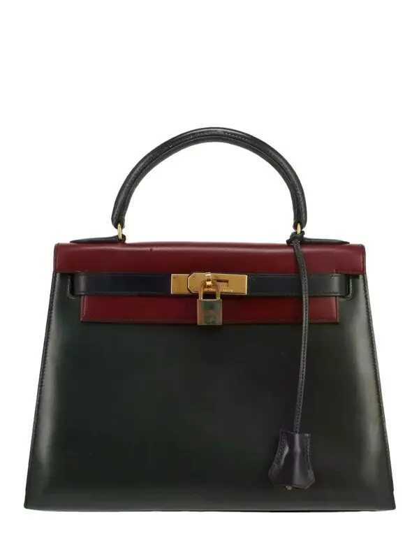 Hermès 1990 28 Kelly Handbag - Green