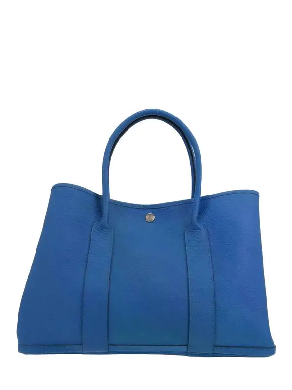 Hermès 2018 Garden Party Tote Bag - Blue