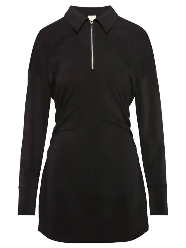 Calvin Klein Zipped Mini Dress - Black