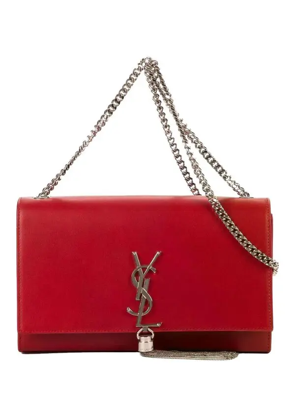 Saint Laurent Chain-strap Shoulder Bag - Red