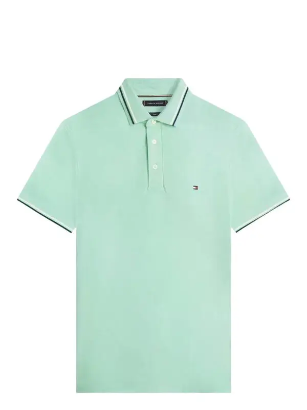 Tommy Hilfiger Short-sleeve Collared Polo Shirt - Green