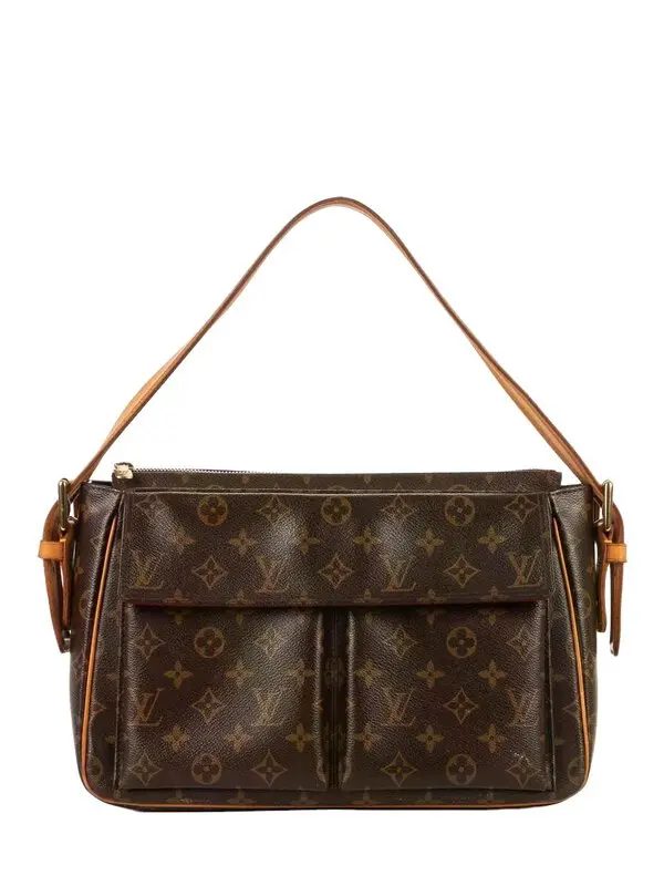 LOUIS VUITTON Vivacité Monogram Shoulder Bag - Brown
