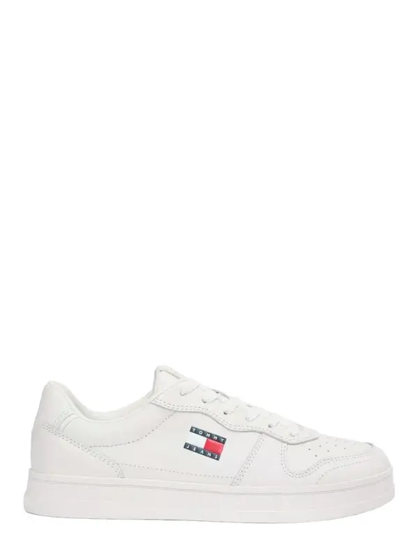 Tommy Hilfiger Logo-patch Sneakers - White