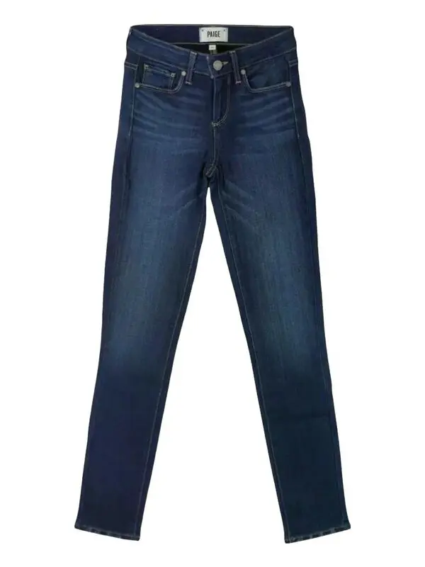 Paige Five-pocket Skinny Jeans - Blue