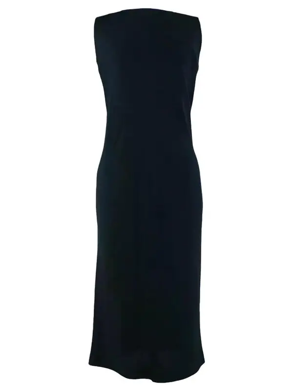 Sportmax Vintage Sleeveless Long Dress - Black