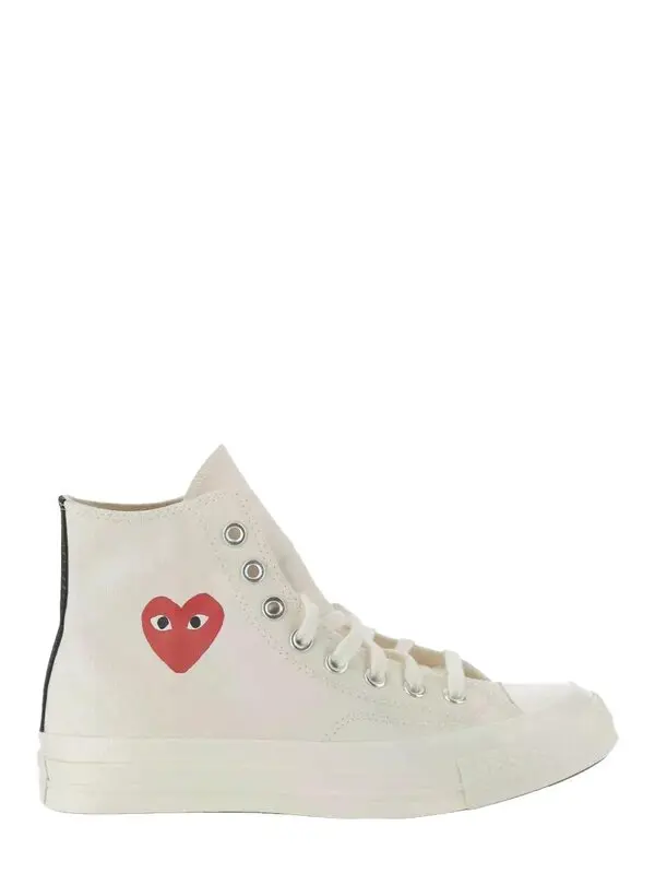 CONVERSE X COMME DES GARONS PLAY Chuck 70 Hi-top Sneakers - Neutrals