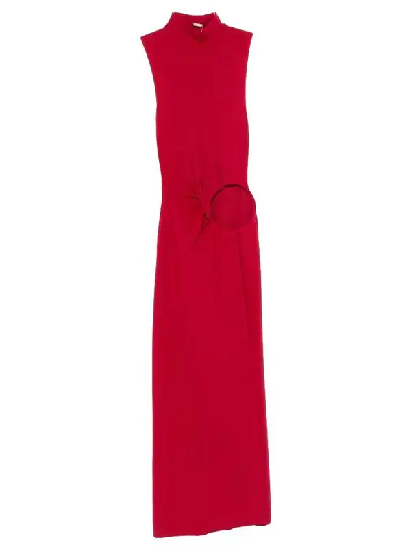 Cult Gaia Amana Cut-out Midi Dress - Red