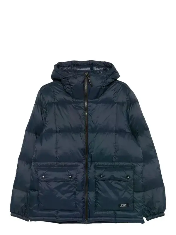 Taion Hooded Puffer Jacket - Blue