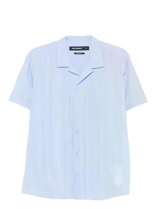 Karl Lagerfeld Striped Shirt - Blue
