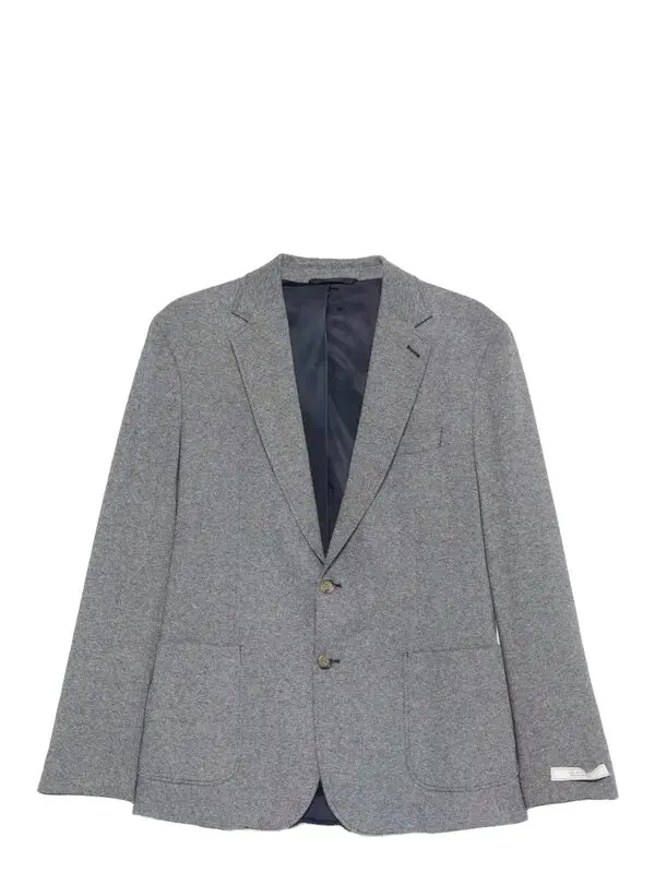 Gant Notched Lapel Blazer - Blue