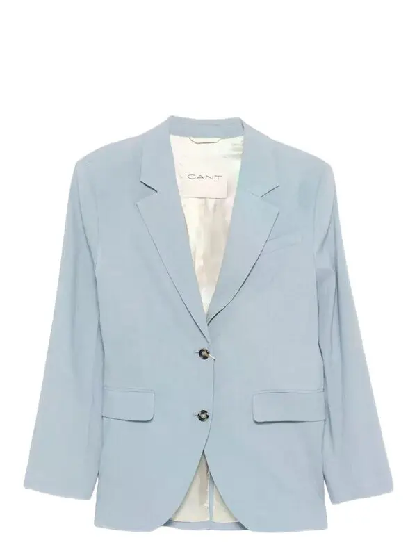 Gant Single-breasted Blazer - Blue