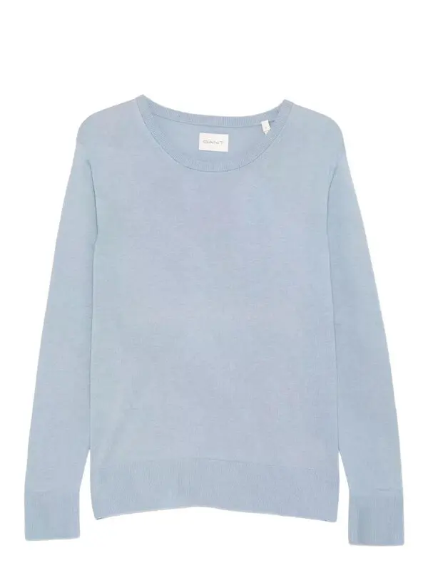 Gant Round Neck Sweater - Blue