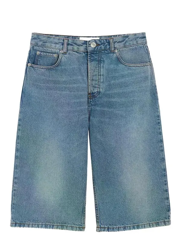 Ami Five-pocket Bermuda Shorts - Blue