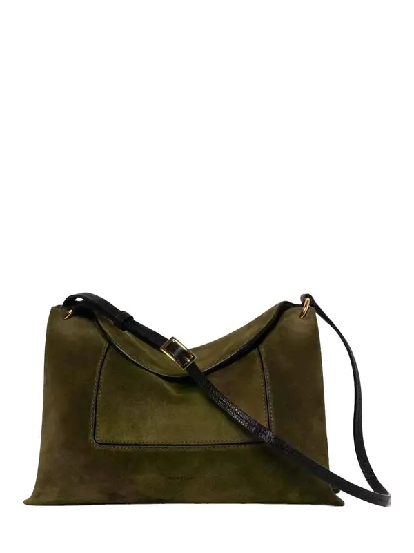 WANDLER Contrast-strap Crossbody Bag - Green