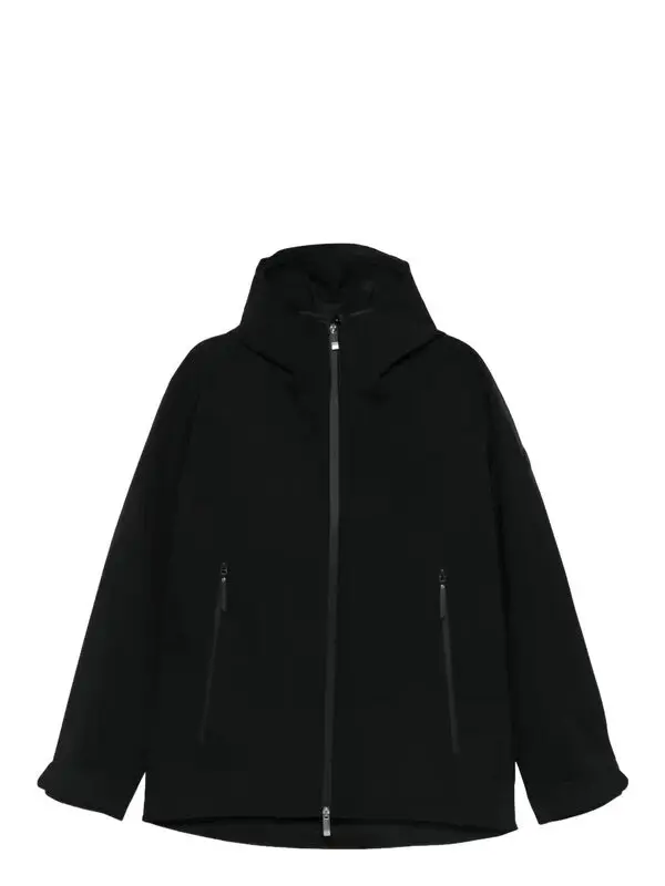 Moncler Hooded Zip Jacket - Black