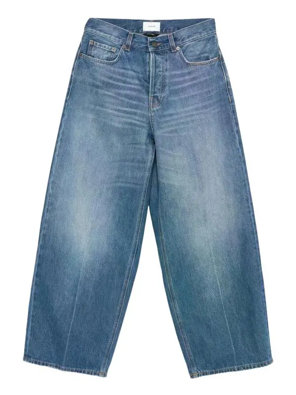 HAIKURE Bethany Wide Leg Jeans - Blue
