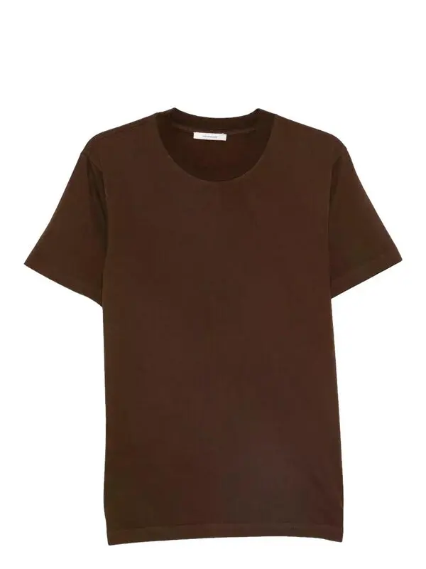 ENTIRE STUDIOS Crew-neck T-shirt - Brown