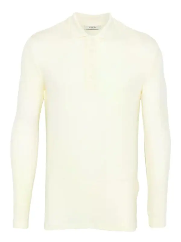 ENTIRE STUDIOS Long-sleeve Polo Shirt - Yellow