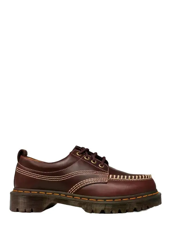 Dr. Martens Lowell Leather Derby Shoes - Brown