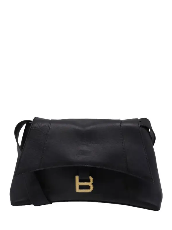 Balenciaga Downtown Small Shoulder Bag - Black