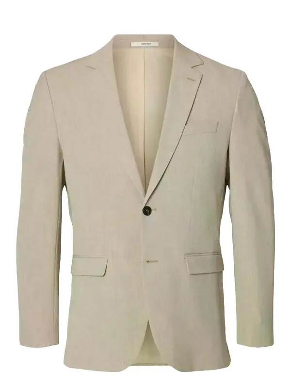 SELECTED Flap-pockets Blazer - Neutrals