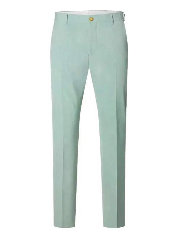 SELECTED Slim-fit Trousers - Green