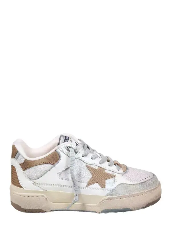 GOLDEN GOOSE Forty2 Leather Sneakers - White