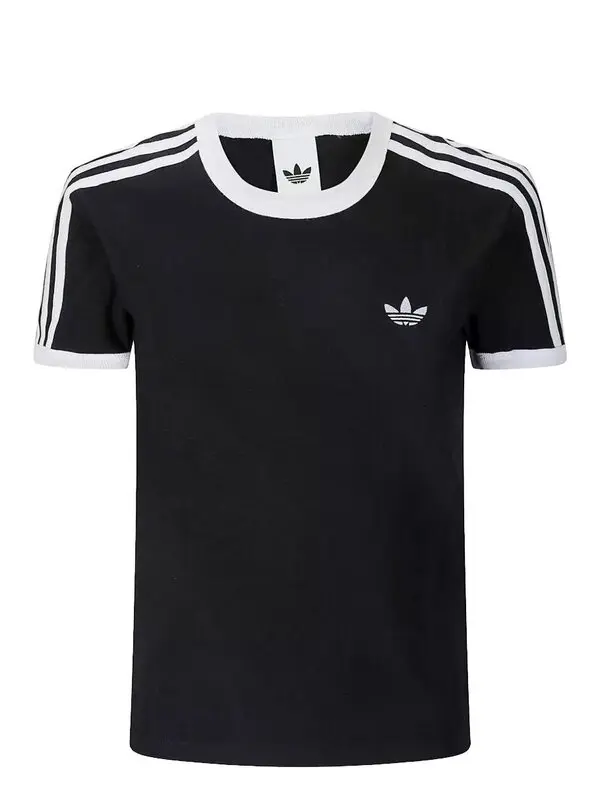 Adidas 3-stripes Crew Neck T-shirt - Black