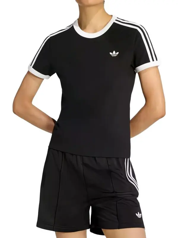 Adidas 3-stripes Crew Neck T-shirt - Black