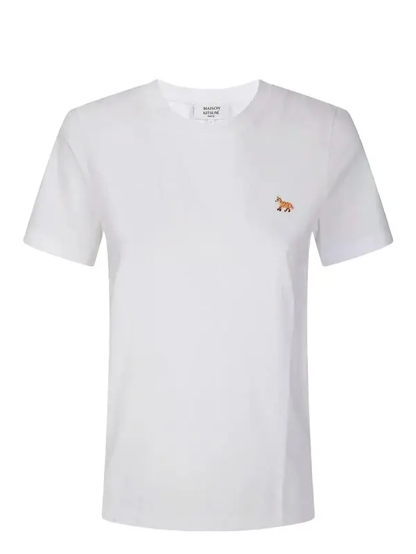 Maison Kitsuné Crew-neck T-shirt - White
