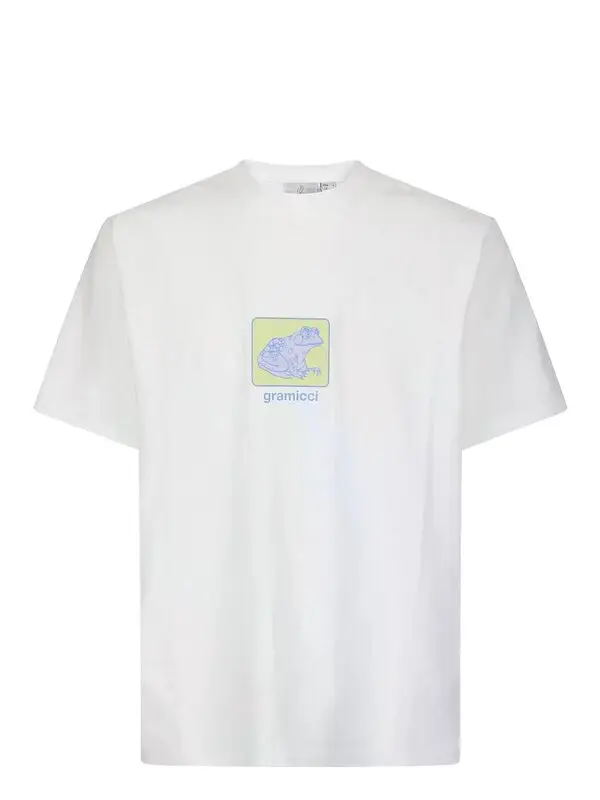 Gramicci Logo Print T-shirt - White