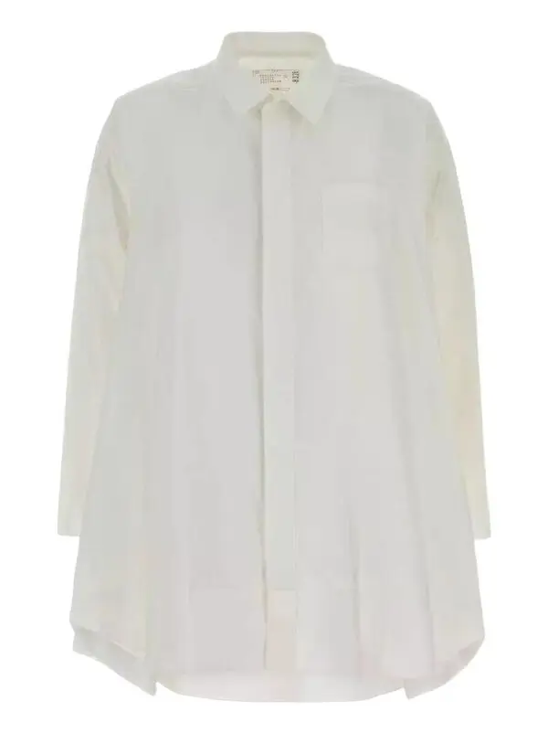 Sacai Poplin Shirt - White