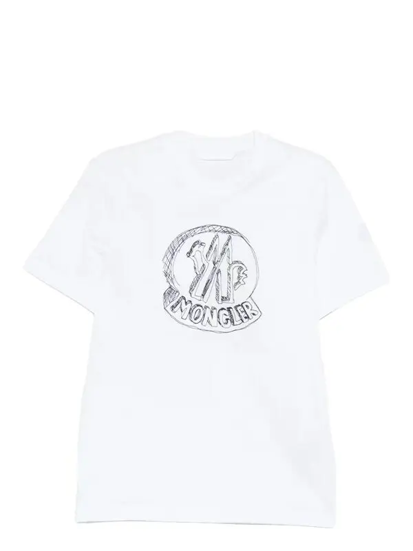 Moncler Logo T-shirt - White