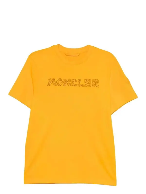 Moncler Logo T-shirt - Orange
