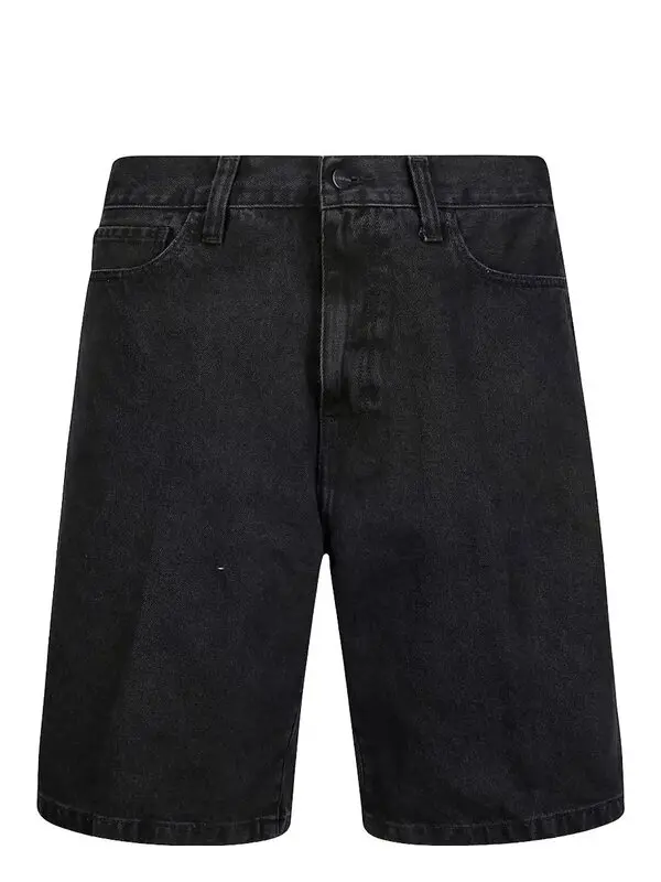 Carhartt Work In Progress Five-pocket Bermuda Shorts - Black